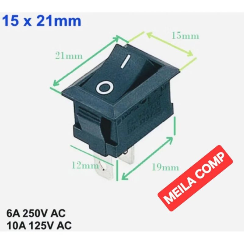 Jual saklar mini 2 kaki | Shopee Indonesia
