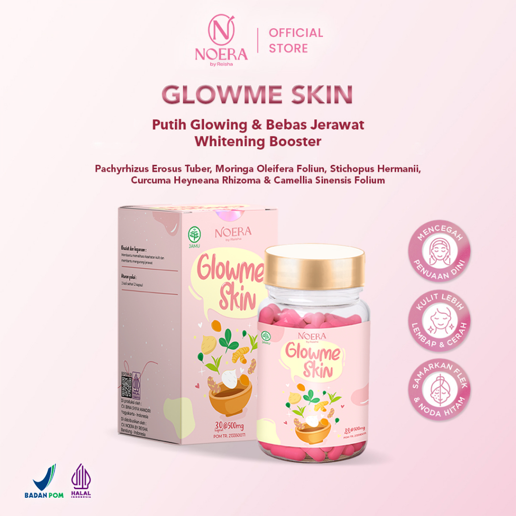 Jual Noera Glow Me Skin Brightening Capsule BPOM Improved Formula ...