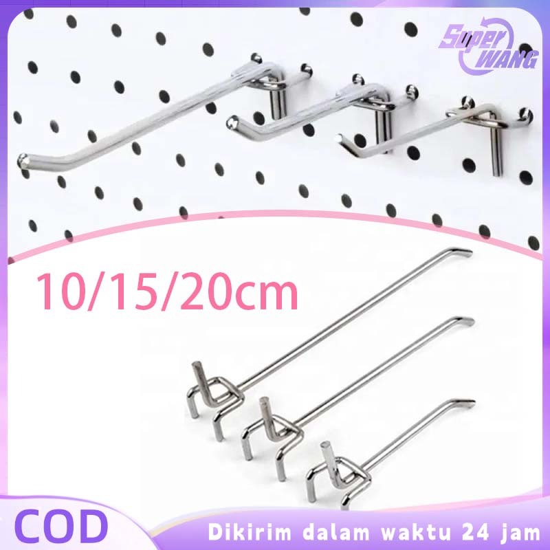 Jual 20pcs Hook Ram Gantungan 20cm Cantolan Display Cantolan Ram ...
