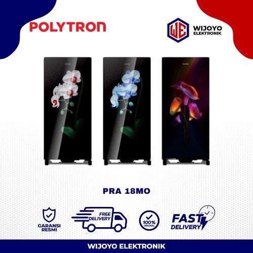 Jual POLYTRON Kulkas 1 Pintu Belleza 180 liter PRA 18MOW/MOB GARANSI ...