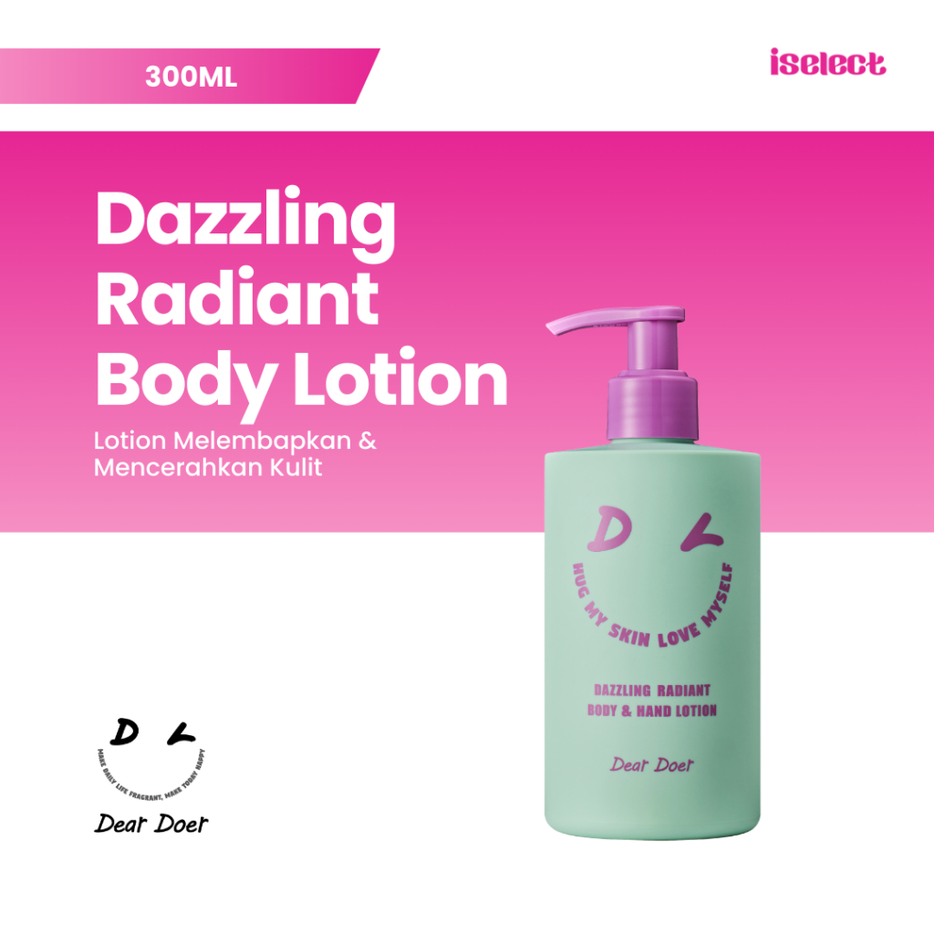 Jual [NEW] DEAR DOER Dazzling Radiant Body Lotion 300ml - Brightening ...
