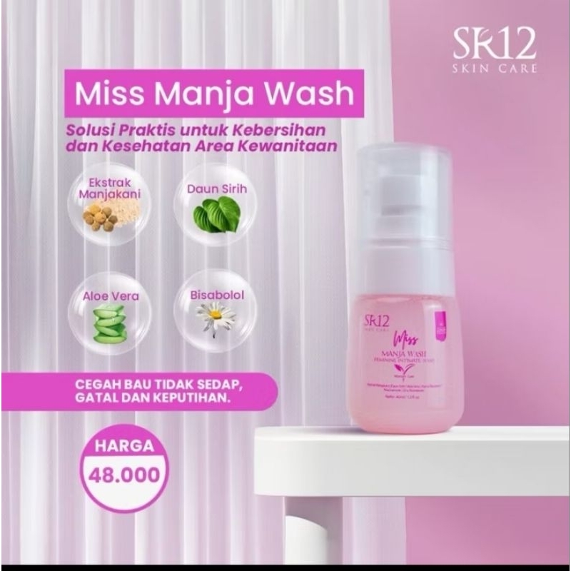 Jual SR12 Mis manja spray SR12 mis manja wash original herbal alami pembersih | Shopee Indonesia