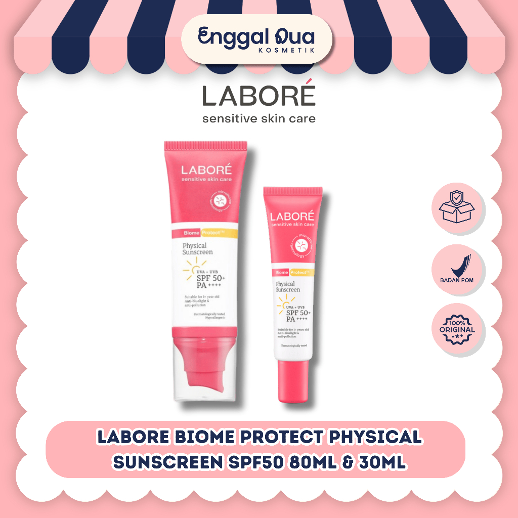 Jual LABORÉ Sensitive Skin Care Biome Protect Physical Sunscreen SPF 50 ...