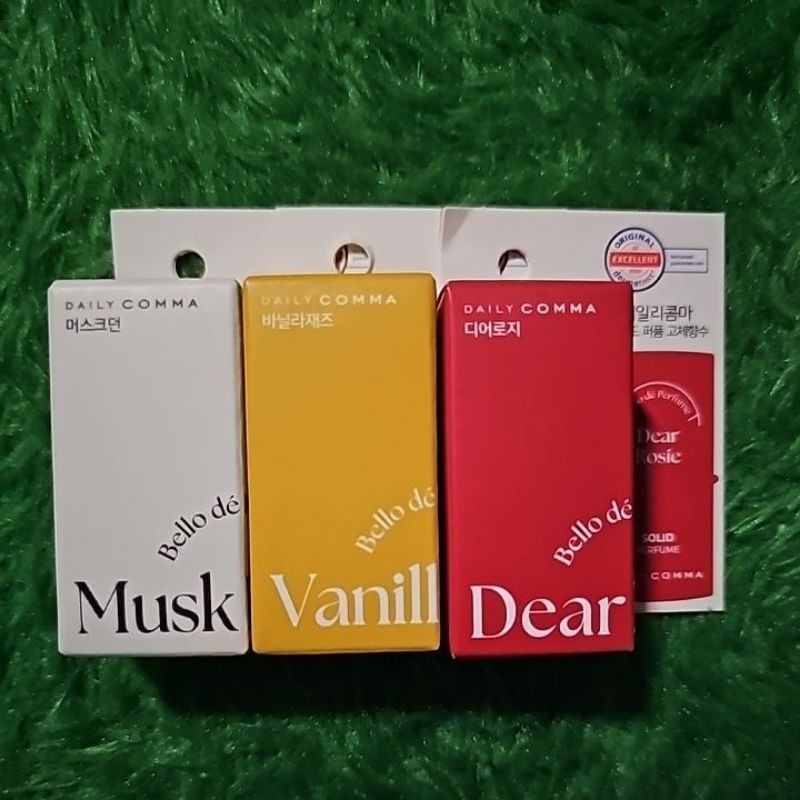 Jual DAILY COMMA SOLID PERFUME ORIGINAL KOREA NEW | Shopee Indonesia