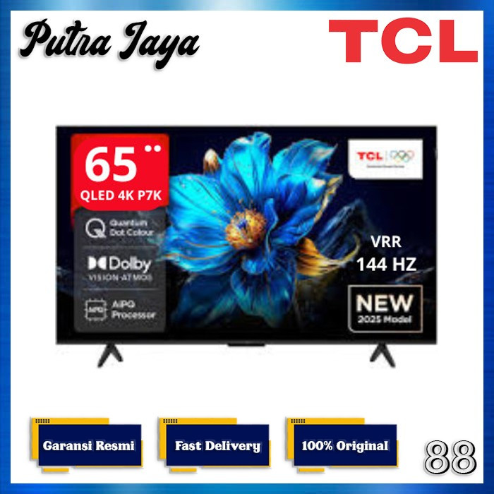 Jual TCL QLED 65 Inch P7K - 4K Quantum Dot UHD TV - HVA PANEL SCREEN ...