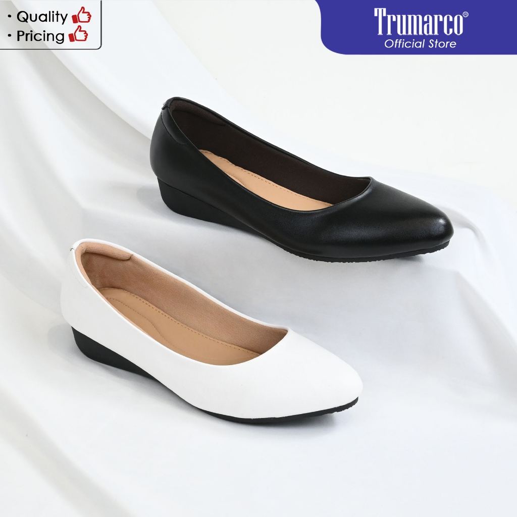 Jual TRUMARCO Amy Sepatu Kerja Flat Wanita / Flat Shoes Wanita TDM 200 ...