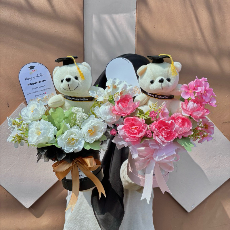 Jual Buket Bucket Bunga Bloom Box Caldora.id CLDRA2. Buket Wisuda ...