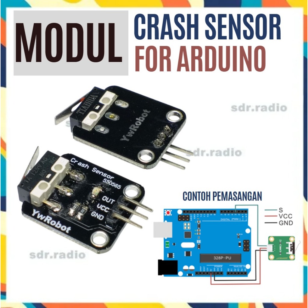 Jual Modul Crash Sensor Module for Arduino crash sensor modul for arduino | Shopee Indonesia