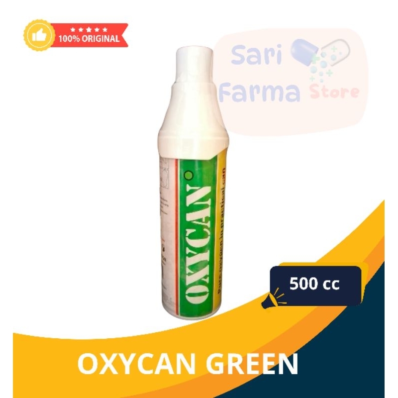 Jual Oxycan Green 500cc Kaleng (Oksigen) | Shopee Indonesia