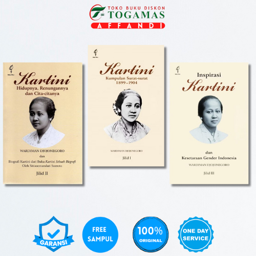 Jual KARTINI KUMPULAN JILID I: SURAT-SURAT 1899-1904 | KARTINI KUMPULAN JILID II: HIDUPNYA ...