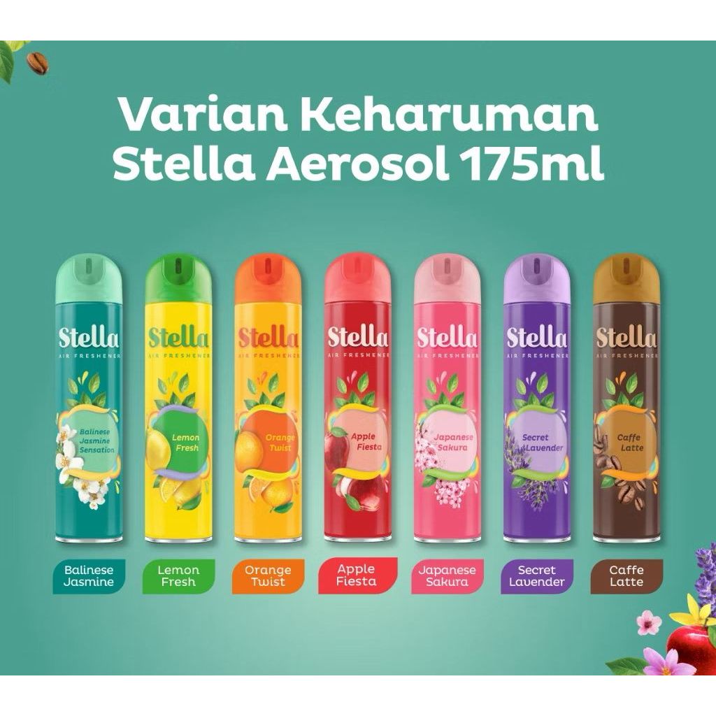 Jual Stella Air Freshener Aerosol 175ml | Shopee Indonesia
