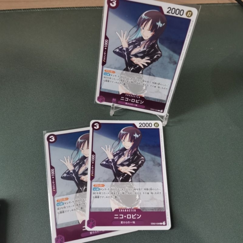 Jual EB02-036 Nico Robin R One Piece Card Game JP | Shopee Indonesia