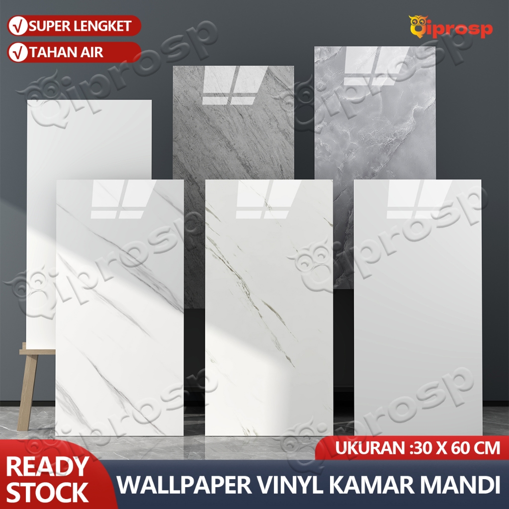 Jual Wallpaper dinding Vinyl Marble 30 x 60 cm / Vinyl Marbel Granit ...