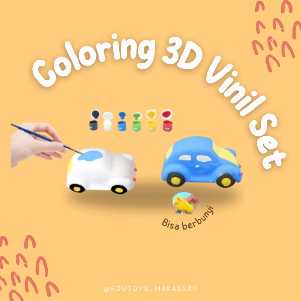 Jual Painting Set I Mainan Edukasi Anak Mewarnai | 3D Kreasi Mewarnai ...