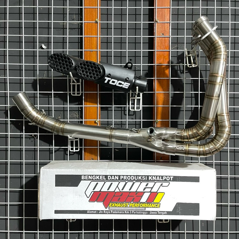 Jual Knalpot TOCE GP Series Black Ninja ZX25R Full System PNP | Shopee ...