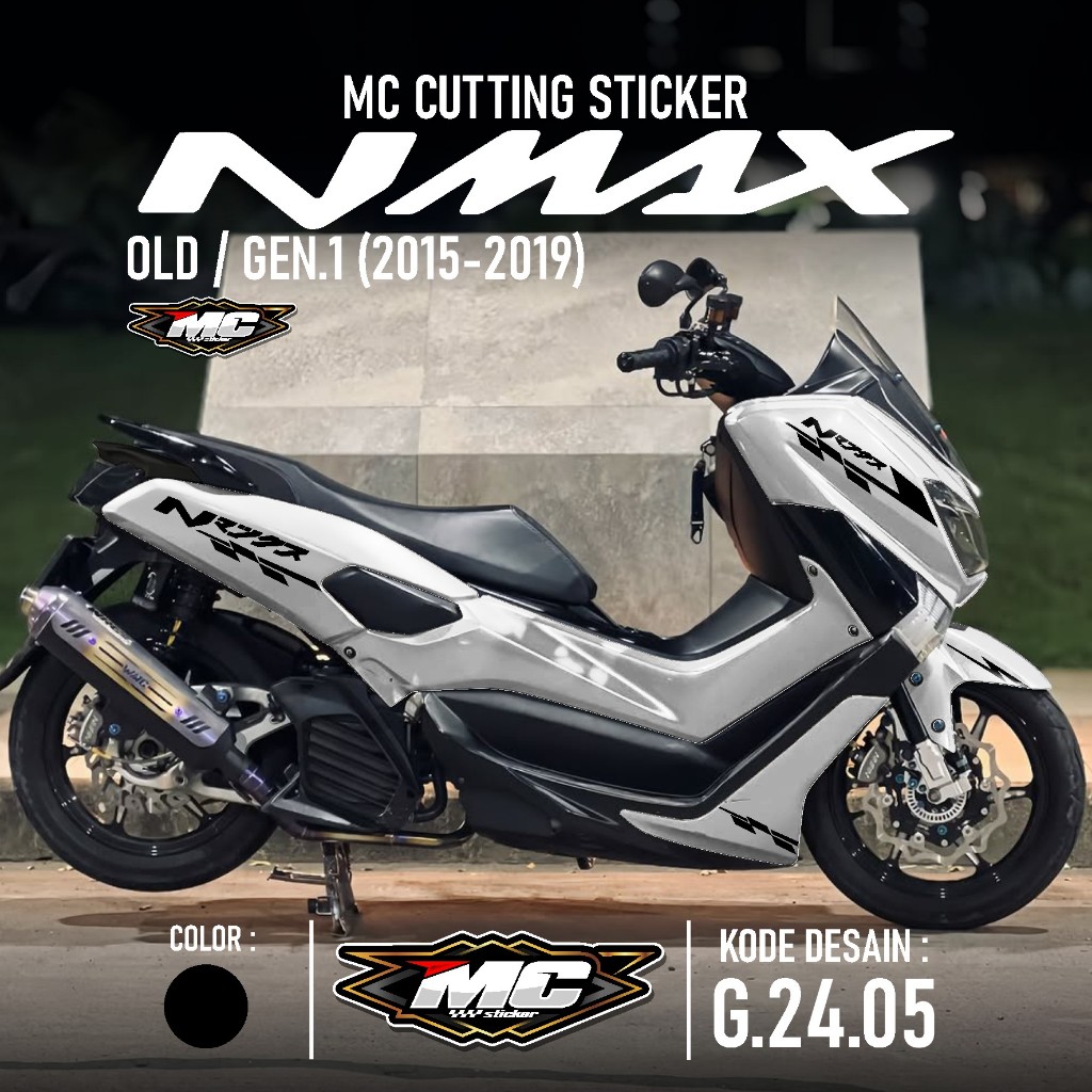 Jual Cutting Sticker Striping NMAX OLD 2015 2016 2017 2018 2019 ...