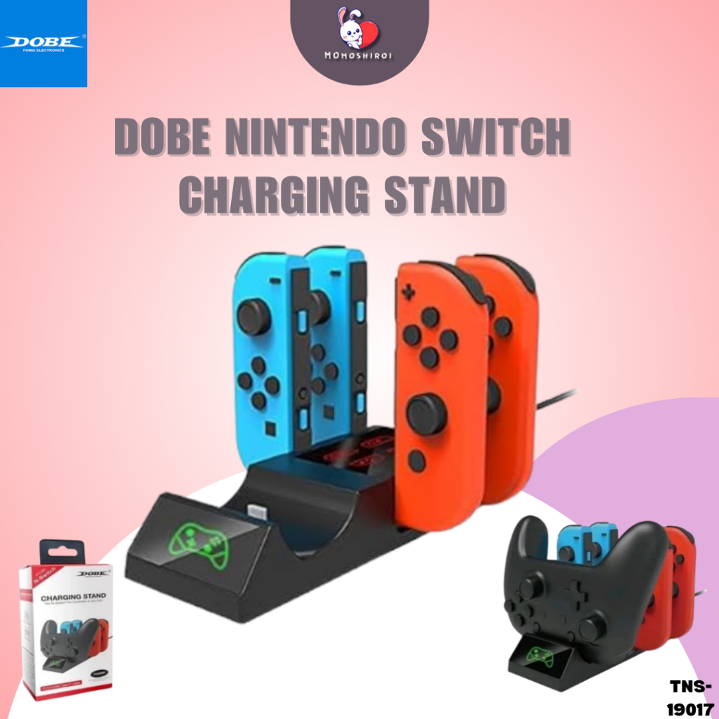Jual Dobe Nintendo Switch Charging Stand Joy-Con & Pro Controller TNS ...