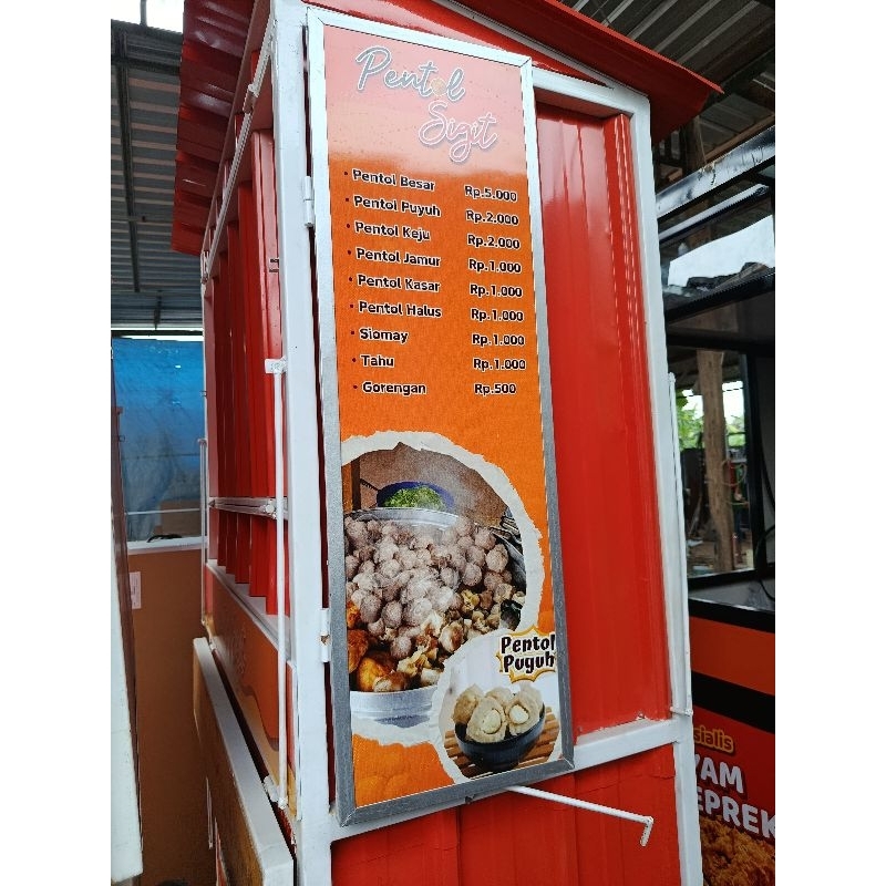 Jual Papan menu free custom dan ukuran (Wajib Order Extra Bubble Wrap ...