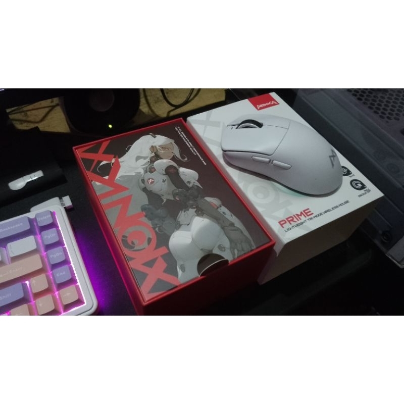 Jual Monka M1 Gaming mouse sensor 3395 (ex review) | Shopee Indonesia