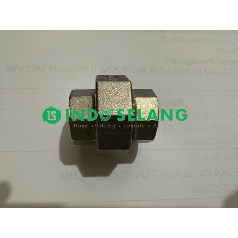 Jual WATERMUR UNION STAINLESS STEEL SS 304 WATER MUR BSPT CLASS 150 - 1 ...