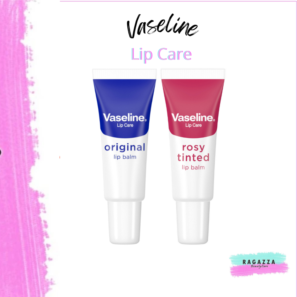 Jual VASELINE Lip Care - Lip Scrub/ Lip Balm Original Rosy Tinted | Shopee Indonesia