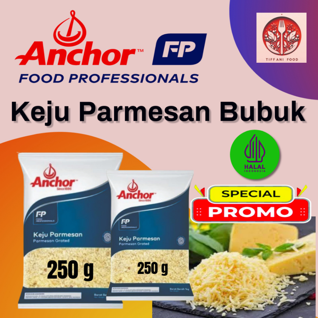 Jual Keju Parmesan Premium Anchor 250gr | Shopee Indonesia