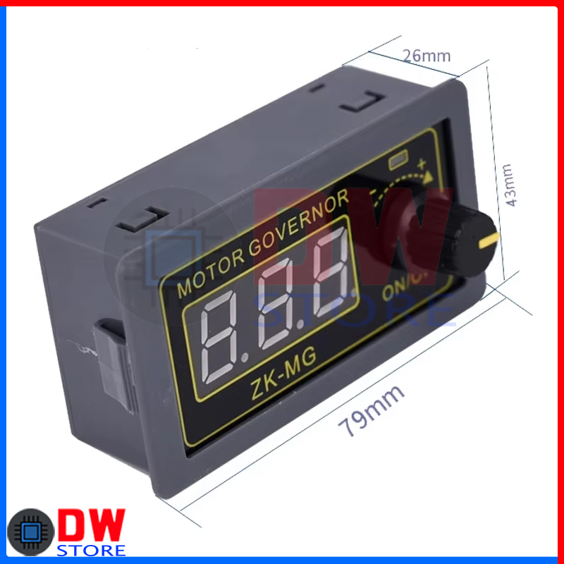 Jual ZK-MG DIGITAL PWM 5A 5-30V LED DIMMER DC MOTOR SPEED CONTROLLER ...