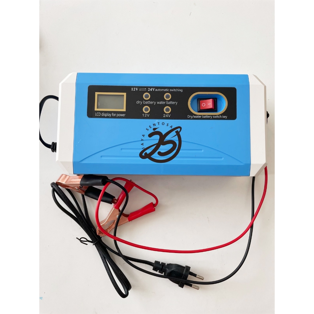 Jual CHARGER AKI 12V-24V 10A CHARGER ACU FAST CHARGING AKI KERING AKI ...