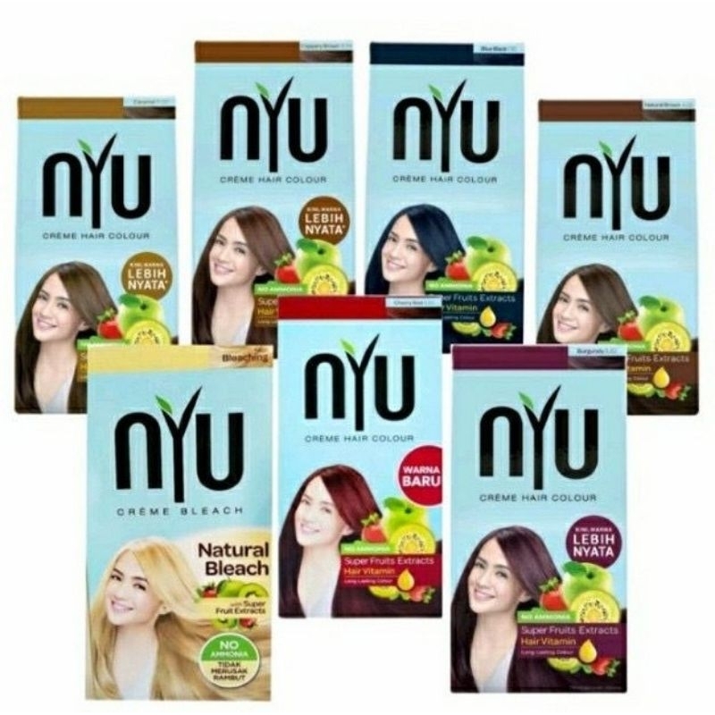 Jual Nyu Creme Hair Color / Cat Rambut Nyu | Shopee Indonesia