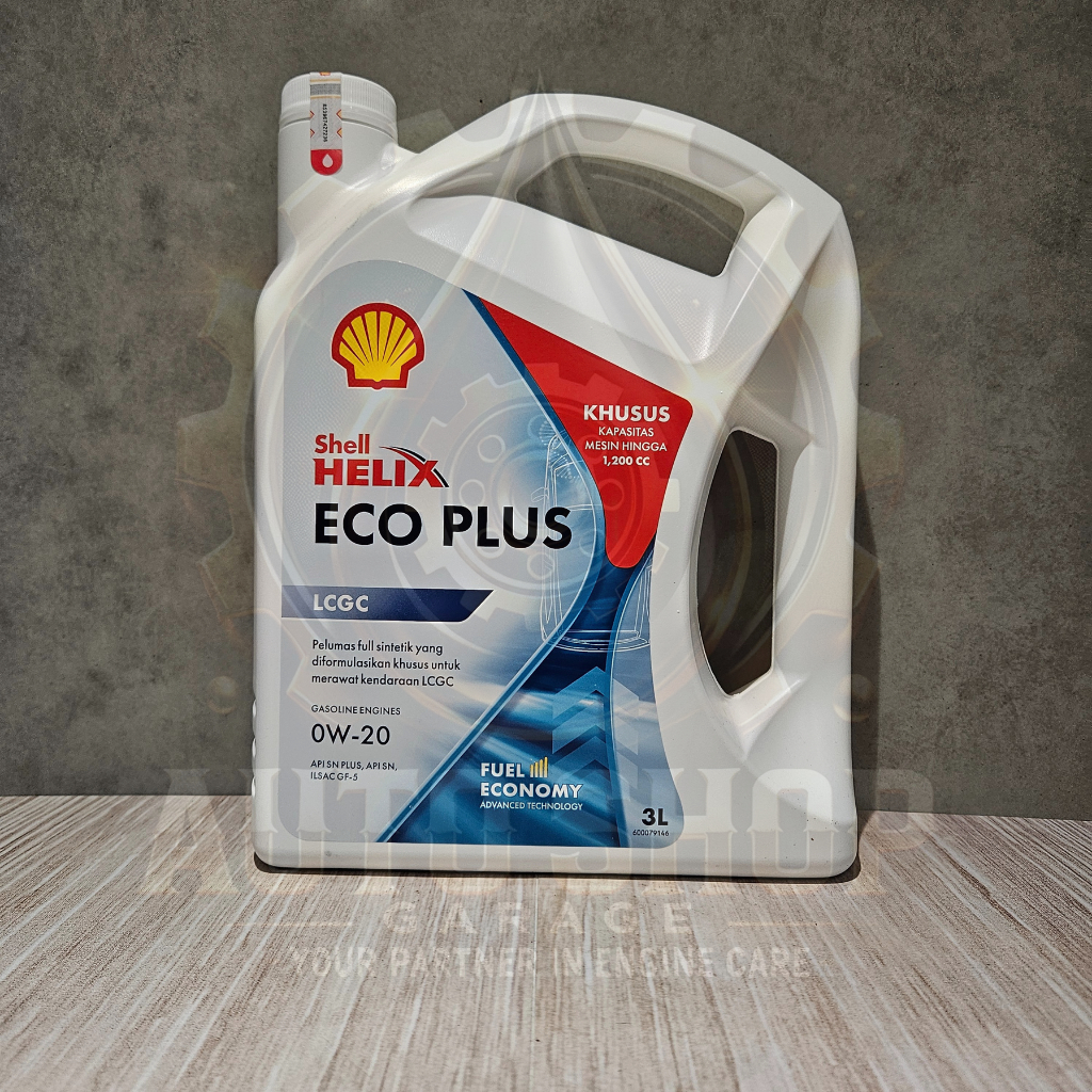 Jual Shell Helix Eco Plus LCGC 0w-20 3 Liter/1 Galon - Oli Mobil ...
