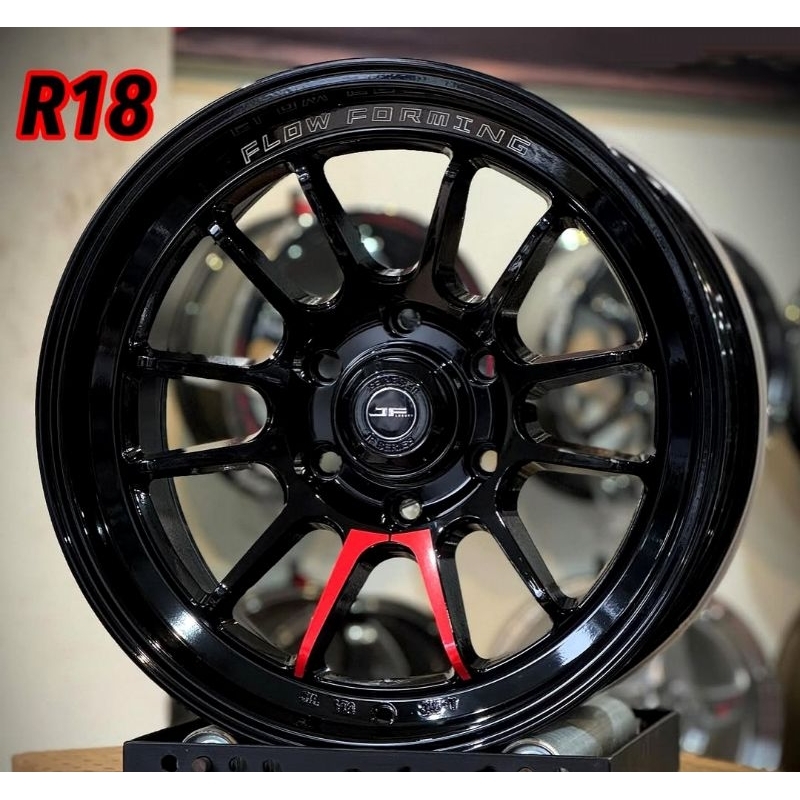 Jual velg racing mobil R18 BUZZ JF FLOW FORMING PCD 6X139,7 velg racing ...
