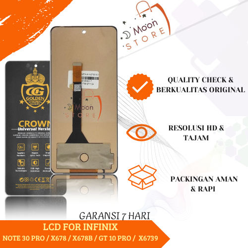 Jual LCD TOUCHSCREEN INFINIX NOTE 30 PRO X678 X678B / GT 10 PRO X6739 ...