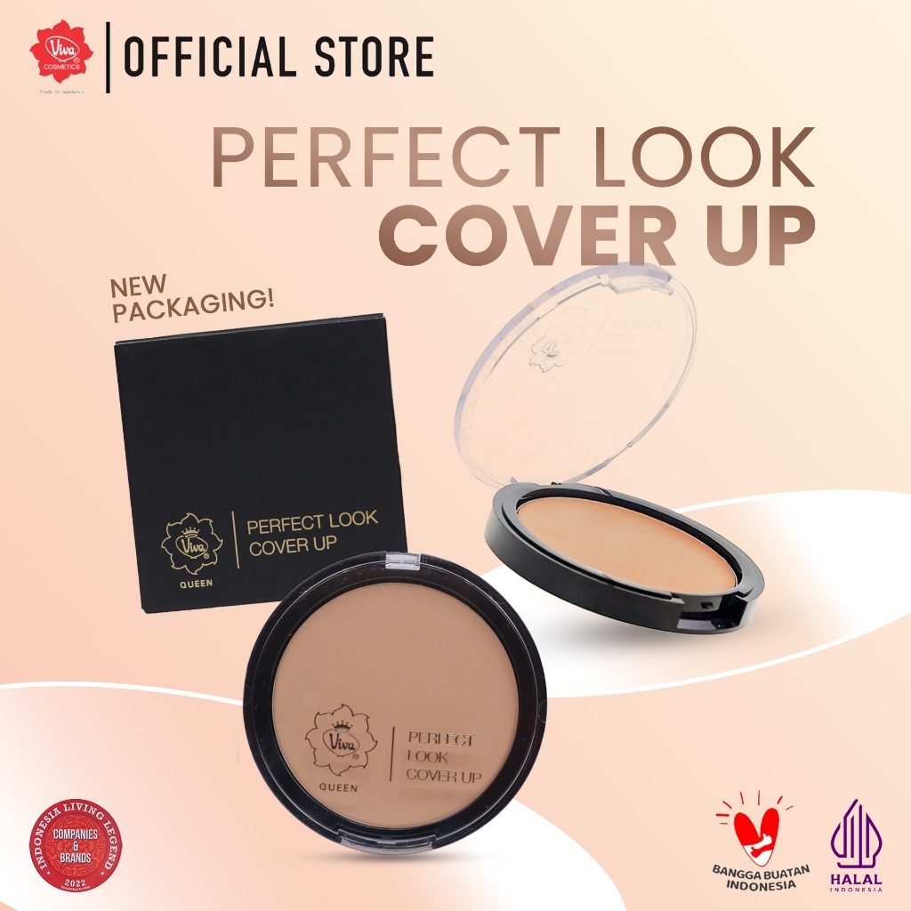 Jual Viva Queen Perfect Look Cover Up (WATERPROOF) - tersedia 3 varian ...