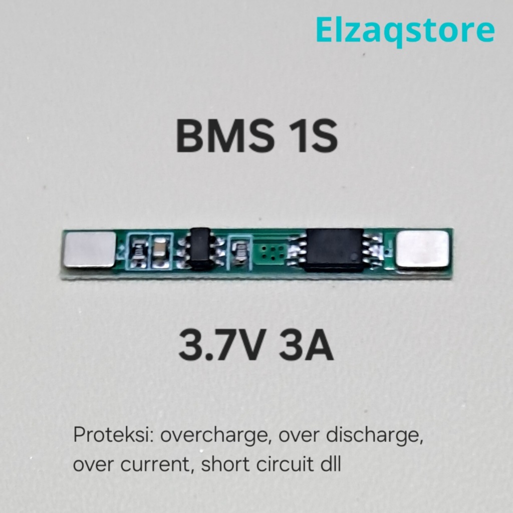 Jual Modul BMS 1S Single 3.7V 3A Cas Baterai Protection Lithium 18650 ...