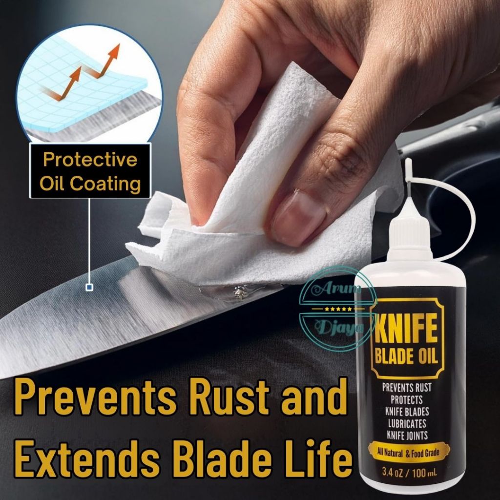 Jual Knife Oil Blade Oil Knife Lubricant Minyak Pelumas Pisau Anti ...