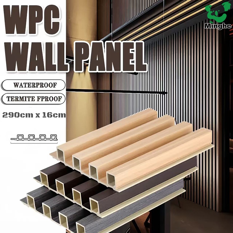 Jual WPC Wall Panel [2.9 Meter*16 Cm] Dekorasi Dinding Anti Rayap Dan ...