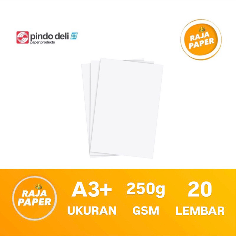 Jual Kertas BW Bluish White Ukuran A3+ 20 lembar 250 Gsm Gr Gram By ...