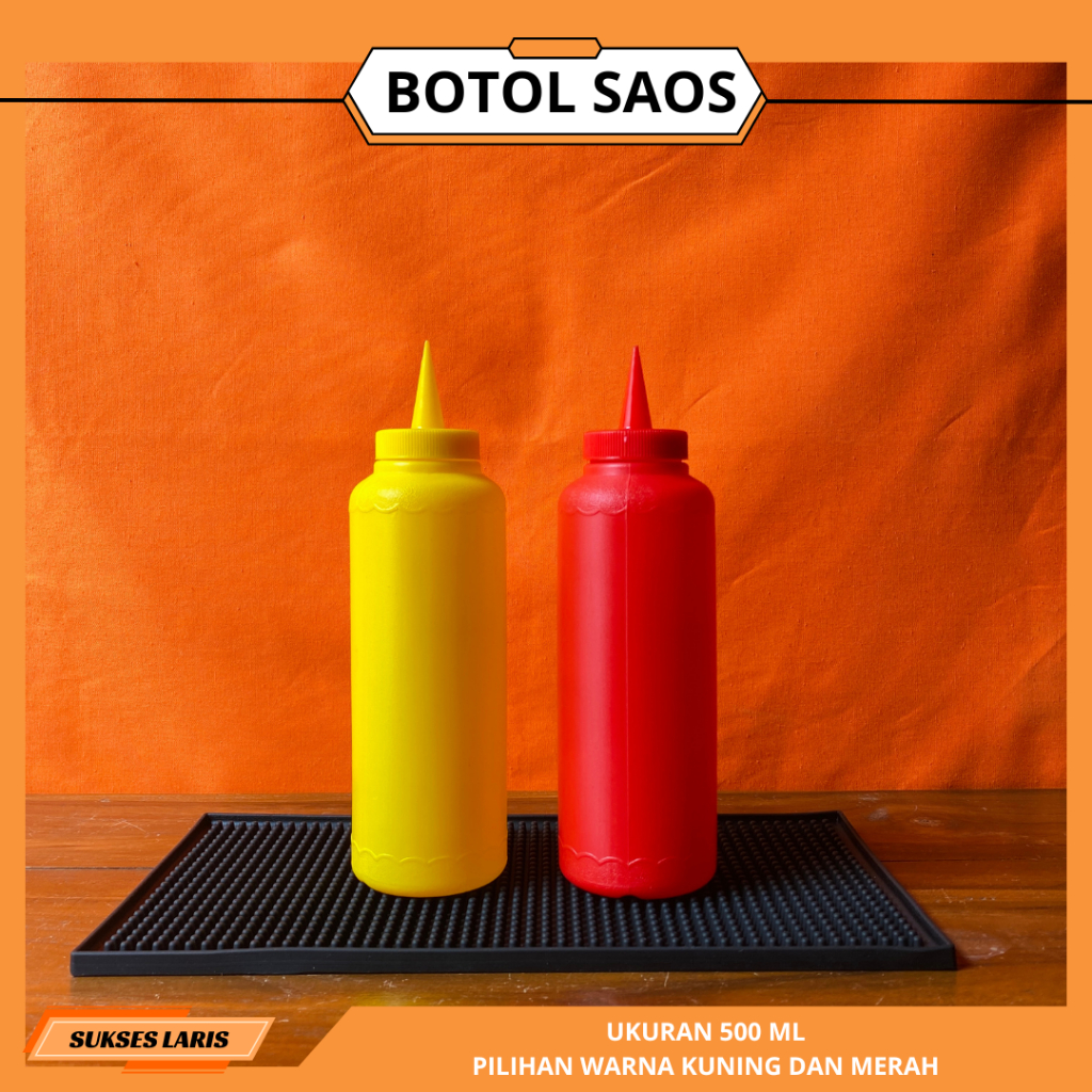 Jual BOTOL SAUS | BOTOL SAOS MAYONAISE KECAP | BOTOL DAPUR TEBAL ...
