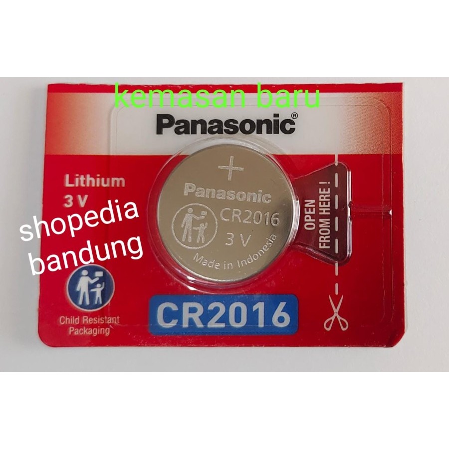 Jual 1 LEMBAR (ISI 5)Baterai/Batre/Battery Jam Kancing CR2016/CR 2016 ...