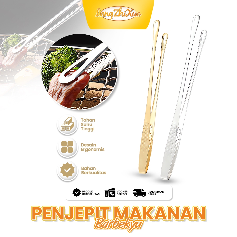 Jual Penjepit BBQ Multifungsi - Untuk Daging, Sayuran, bahkan Membolak ...
