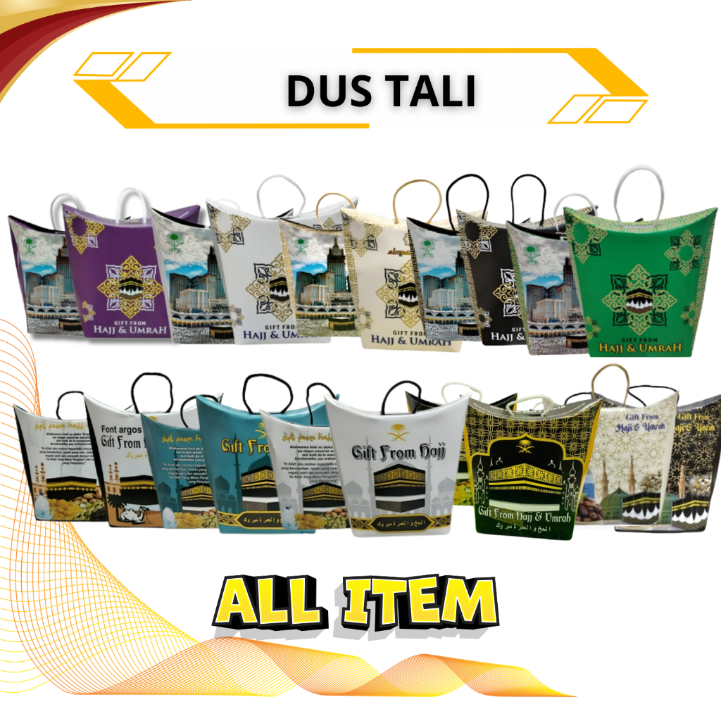 Jual DUS PAPER BAG / DUS TENG TENG / DUS TALI / DUS OLEH - OLEH HAJI ...