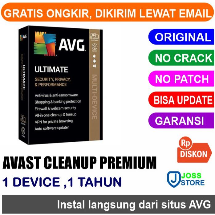 Jual AVG ULTIMATE ANTIVIRUS 1 DEVICE 1 TAHUN | LISENSI RESMI ORIGINAL | GARANSI & GRATIS ONGKIR ...