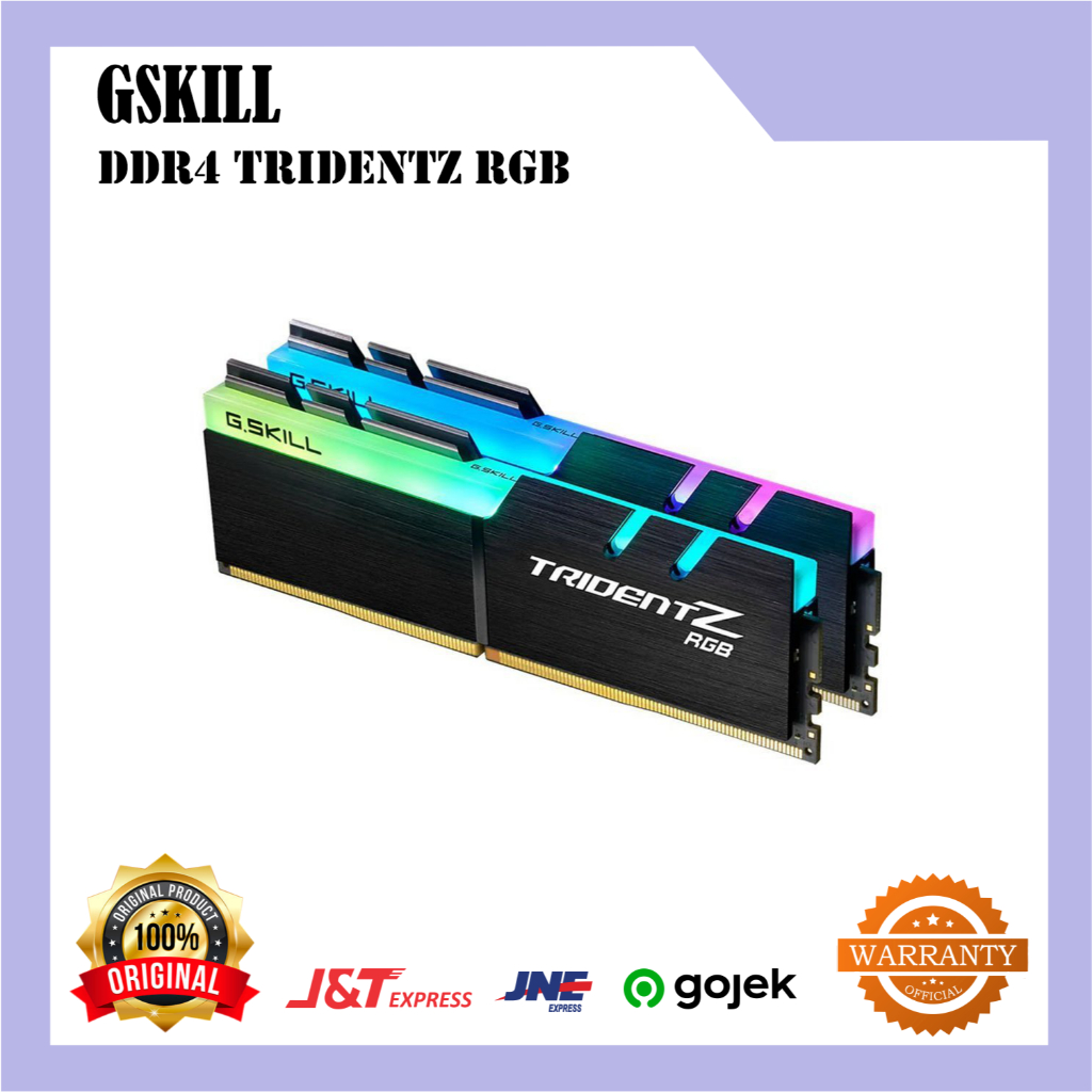 Jual Gskill Ddr4 Tridentz Rgb Pc28800 64gb 2x32gb F4 3600c18d 64gtzr