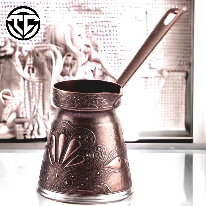 Jual | NEW | TURKISH COFFEE POT | CEZVE | IBRIK | COPPER | METAL ...