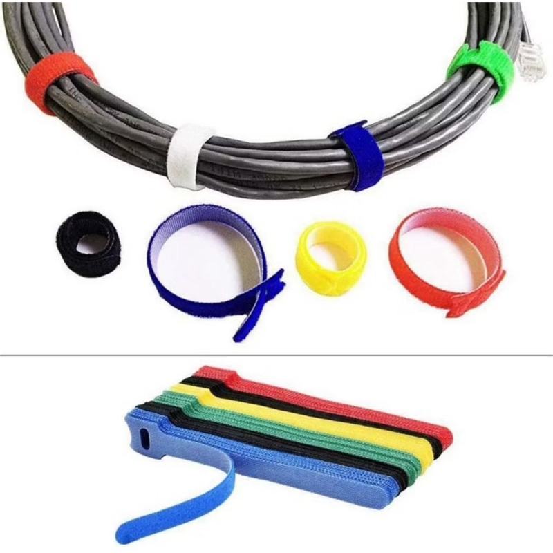 Jual Pengikat Kabel Multifungsi Velcro Strap Perapi Kabel | Shopee ...