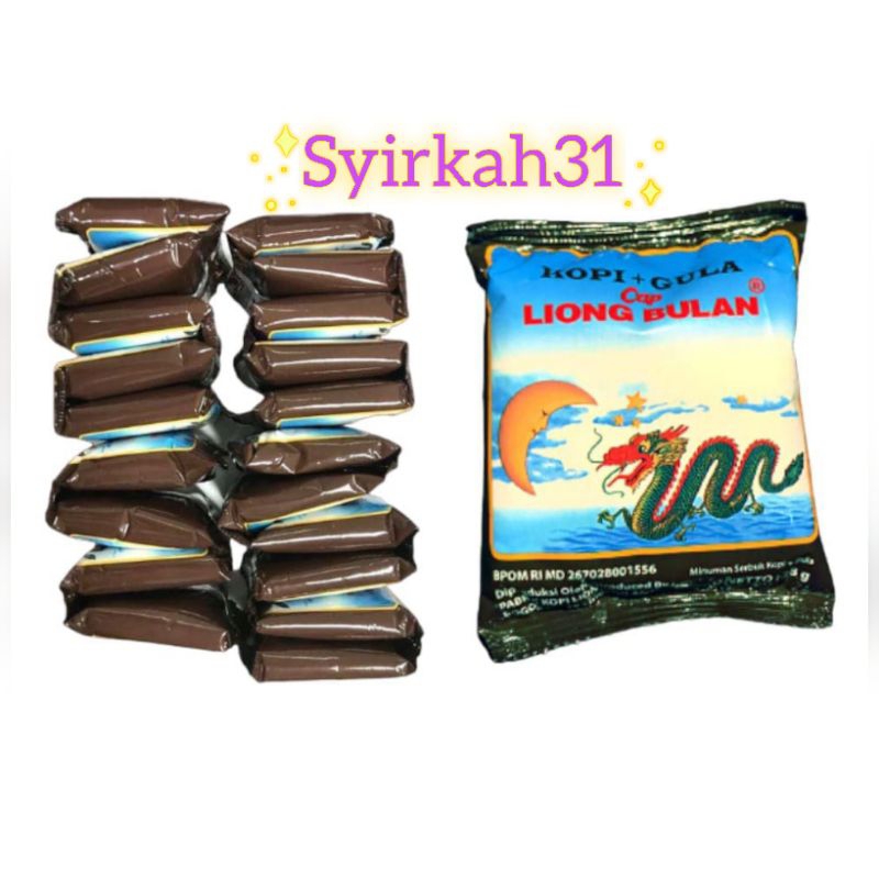 Jual Kopi Liong Bulan 10 sachet | Shopee Indonesia