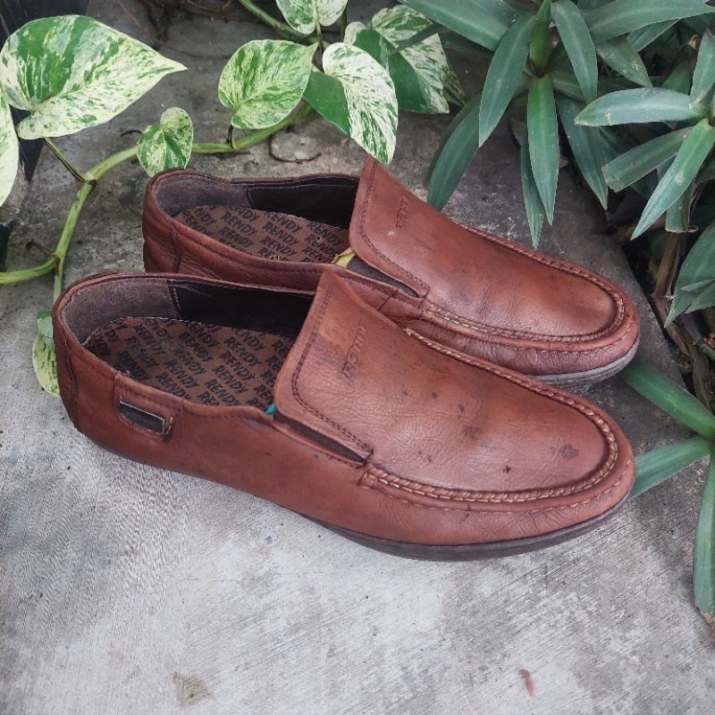 Jual sepatu loafer second Rohde size 43(28cm) | Shopee Indonesia