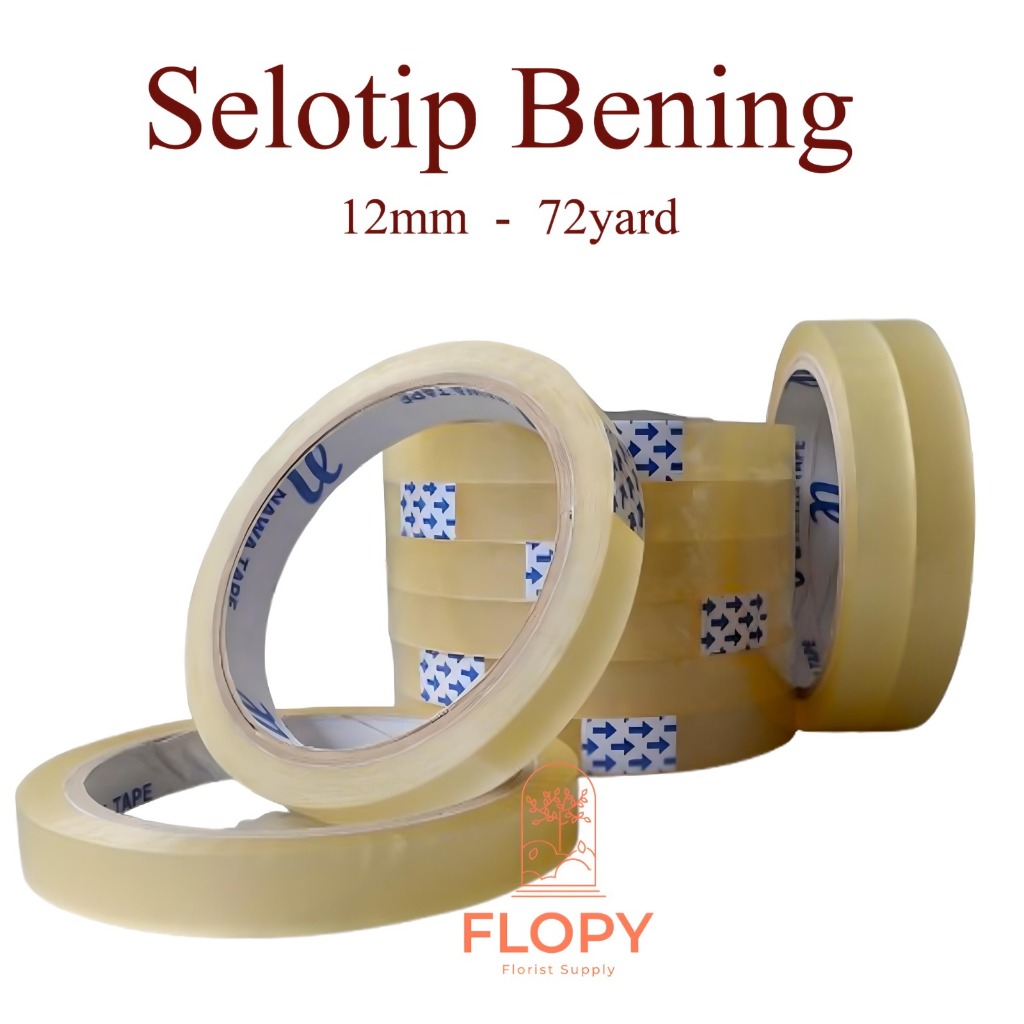 Jual Solatip Bening 70 Yard & Double Tape Star Tape / Isolasi Kecil ...