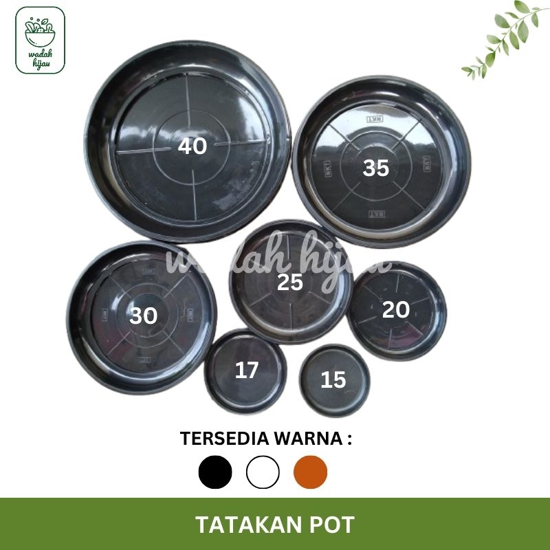 Jual TATAKAN POT ALAS POT WADAH POT PIRING POT POLOS | Shopee Indonesia