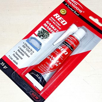 Jual Lem High Temp Red Silicone Sealant RTV Silikon Merah 650 35gr ...